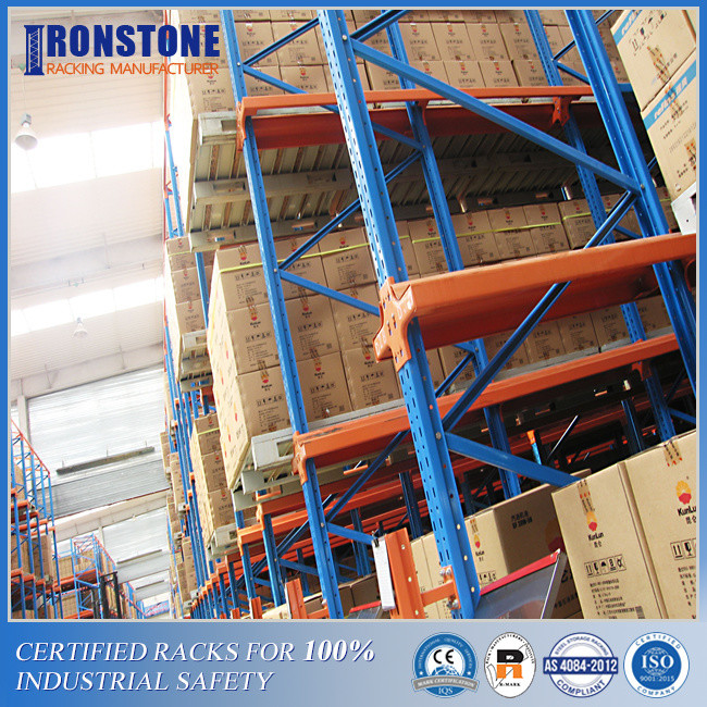 Système drive-in en acier laminé à froid d'étirage de palette pour la ...